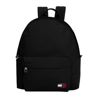 Tommy Jeans Femme, Sacs, Noir, Taille: ONE Size Essential Logo Dome Backpack