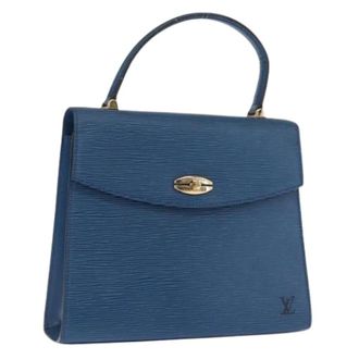Louis Vuitton Sac &agrave; main en cuir Pre-owned - Femme - Pre-owned - Bleu - Taille: ONE Size