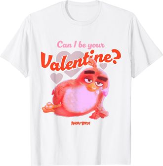 Angry Birds Can I be your valentine? Offizielles Merchandise T-Shirt