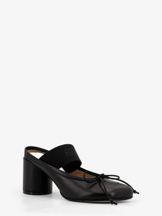 Maison Margiela Womens Leather Sandals Numeric Anatomic Black