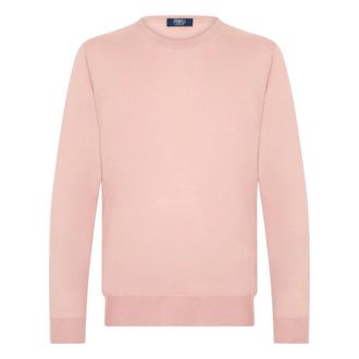 Fedeli Cashmere Strickpullover - - Knitwear - Herren - Rosa - XL