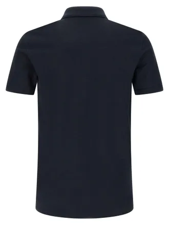 Givenchy Mens Blue Cotton Polo Shirt