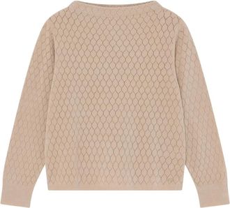 Gustav Rundhals-Strickware - - Knitwear - Damen - Beige - M