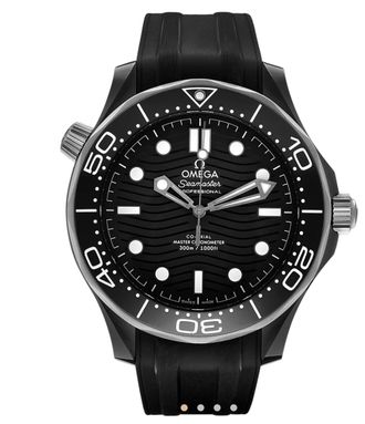 Omega Black Seamaster Diver Watch 300M 43.5mm