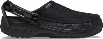 Crocs sabots en dentelle noirs