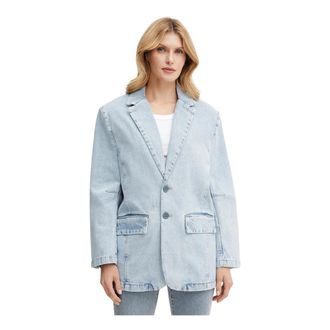 Liu Jo Drei-Knopf-Denim-Blazer - - Jackets - Damen - Blau - L