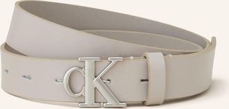 Calvin Klein Ledergürtel beige