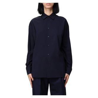 Dondup Chemise Casual en Coton pour Homme - Femme - Blouses et Chemises - Noir - Taille: 36 FR