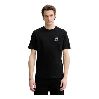 The Kooples T-Shirt mit Totenkopf-Detail - - Tops - Herren - Schwarzk - 2XL