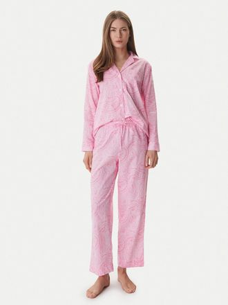 Lauren Ralph Lauren Pyjama ILN92499 Rosa Regular Fit