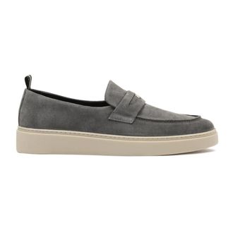 Kazar Wildleder-Sneaker mit Slip-On-Obermaterial - - Shoes - Herren - Grau - 42 EU