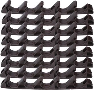 Cabilock 8 Stück Teiliges Verstellbares Klappstuhlhalterung Nylonverbindungsclips für Garten Camping und Terrassenmöbel Stabiler Fünfzahn Sitzversteller für Ou