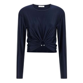 Paco Rabanne Damen, Oberteile, Blau, XSGr&ouml;&szlig;e