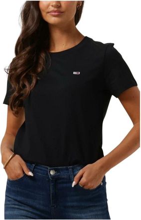Tommy Jeans Damen, Oberteile, Schwarzk, XSGr&ouml;&szlig;e