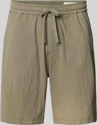 s.Oliver Red Label Relaxed Fit Stoffshorts aus reiner Baumwolle