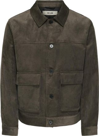 Only & Sons Herren Onslance Cord Jacket OTW, Major Brown, l