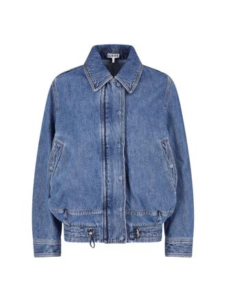 Loewe Denim-Bomberjacke
