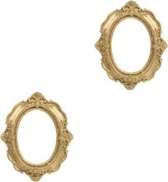 Minkissy 2st&uuml;cke Vintage Bilderrahmen Mit Antikem Design Multi-funktionale Schmuckdisplay Rahmen F&uuml;r Foto Requisiten Und Dekoration F&uuml;r Hochzeiten Und Innenein