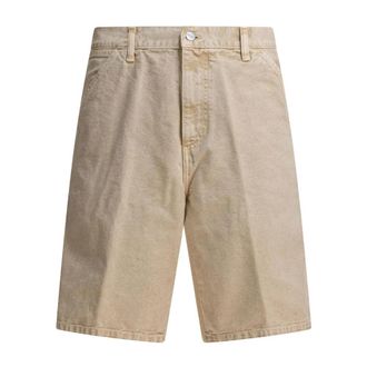 Carhartt Work in Progress Relaxed Fit Baumwoll-Canvas Arbeitsshorts - - Shorts - Herren - Beige - W28