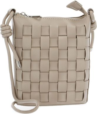 Seidenfelt Manufaktur Umh&auml;ngetasche Malilla Bucket Crossbody Bag Sandy Taupe beige