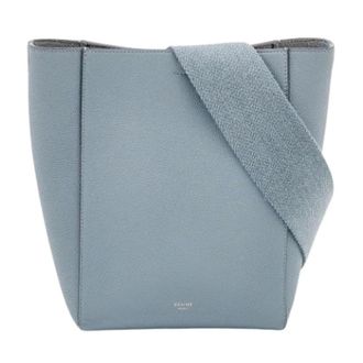 Celine Sac bandouli&egrave;re seau Pre-owned - Femme - Pre-owned - Gris - Taille: ONE Size