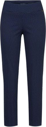 Stehmann Schlupfhose Ina Allover-gepunktet, 7/8-L&auml;nge und seitliche Schlitze