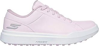Skechers Drive 6 Arch Chaussures de Golf imperm&eacute;ables en Cuir pour Femme Coupe d&eacute;contract&eacute;e, Rose, 39.5 EU