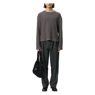 Mfpen Reverse Rib Pullover - - Knitwear - Herren - Grau - L