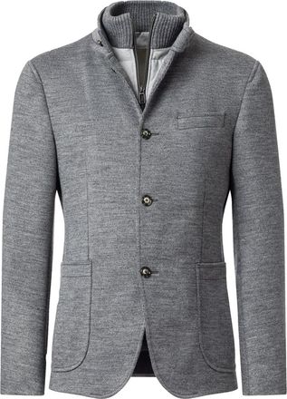 Joop Hybrid-Sakko in Strick-Qualität mit Stehkragen in