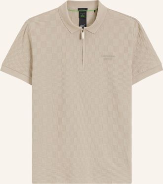 HUGO BOSS Jersey-Poloshirt icons70 Regular Fit beige