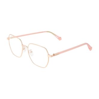 Polaroid Goldene Quadratische Optische Rahmen Eco Metall - - Accessories - Damen - Gelb - ONE SIZE