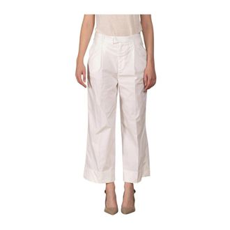Mason's New York Wide - - Trousers - Damen - Wei&szlig; - XL