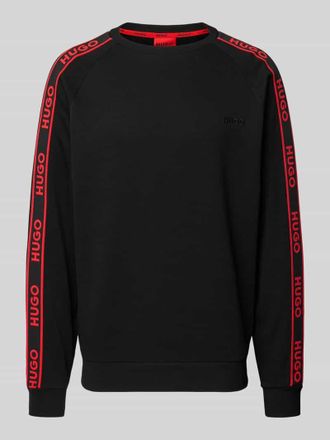 HUGO BOSS Regular Fit Sweatshirt aus reiner Baumwolle Modell LIAM