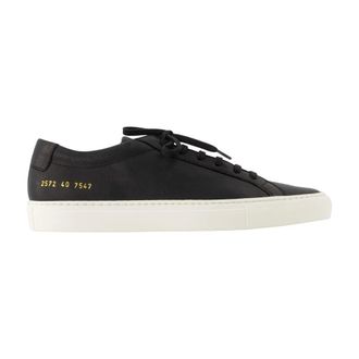 Common Projects Homme, Chaussures, Noir, Taille: 40 EU Achilles Premium Baskets