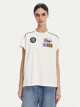 Pinko T-Shirt 105270 A2ME Wei&szlig; Regular Fit
