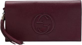 Gucci Pre-owned Vintage Clutch - - Pre-owned - Damen - Lila - ONE SIZE