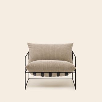 Madura Fauteuil Alceno Racer naturel - NATUREL