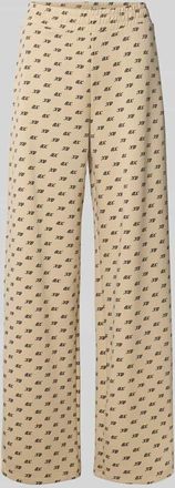 A|X Armani Exchange Wide Leg Sweatpants aus Baumwoll-Mix