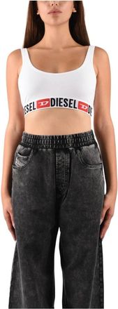 Diesel Ufsb-Oriba Bralette - - Tops - Damen - Wei&szlig; - M
