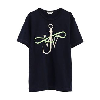 J.W.Anderson Ribbon Anchor T-shirt - - Tops - Damen - Schwarzk - M