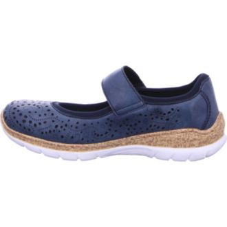 Rieker Damen, Schuhe, Blau, 36 EUGr&ouml;&szlig;e