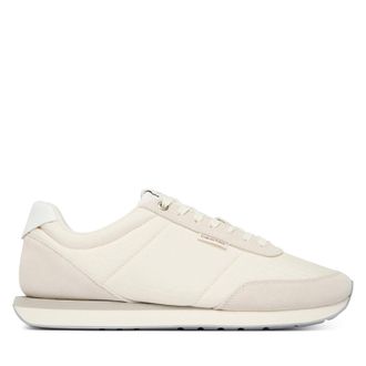 Calvin Klein Sneakers Calvin Klein Retro Runner Ripstop Aop Ny HM0HM02140 &Eacute;cru