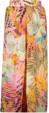 Desigual Femme, Pantalons, Multicolore, Taille: 44 FR Tropical Pantalons