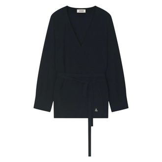 &Aacute;eron Femme, Pulls, Noir, Taille: 40/42 FR Cloud Wrap Cardigan