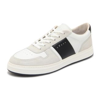 Hogan H668 Allacciato Fascia Logo - - Shoes - Herren - Wei&szlig; - 44 EU