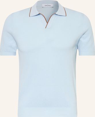 Gran Sasso Gran Sasso Piqu&eacute;-Poloshirt blau