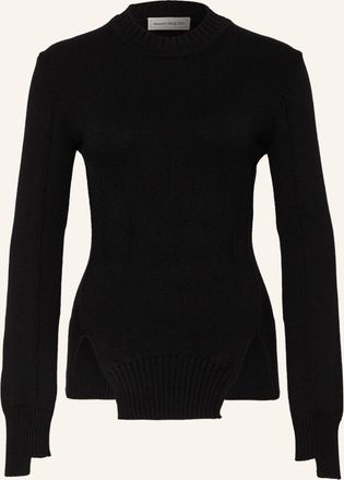 Alexander McQueen Mcqueen Cashmere-Pullover schwarz