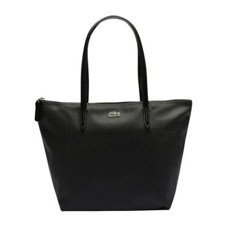 Lacoste Klassische Konzept Shopper Tasche in Schwarz - - Bags - Damen - Schwarzk - ONE SIZE