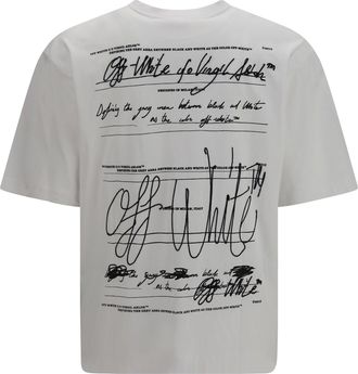 Off-white Stroke Skate T-Shirt - White