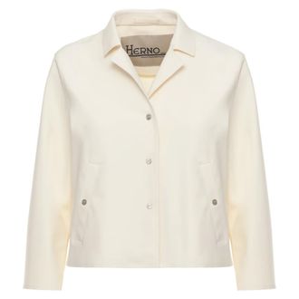 Herno Femme, Vestes, Blanc, Taille: 40 FR Veste crois&eacute;e